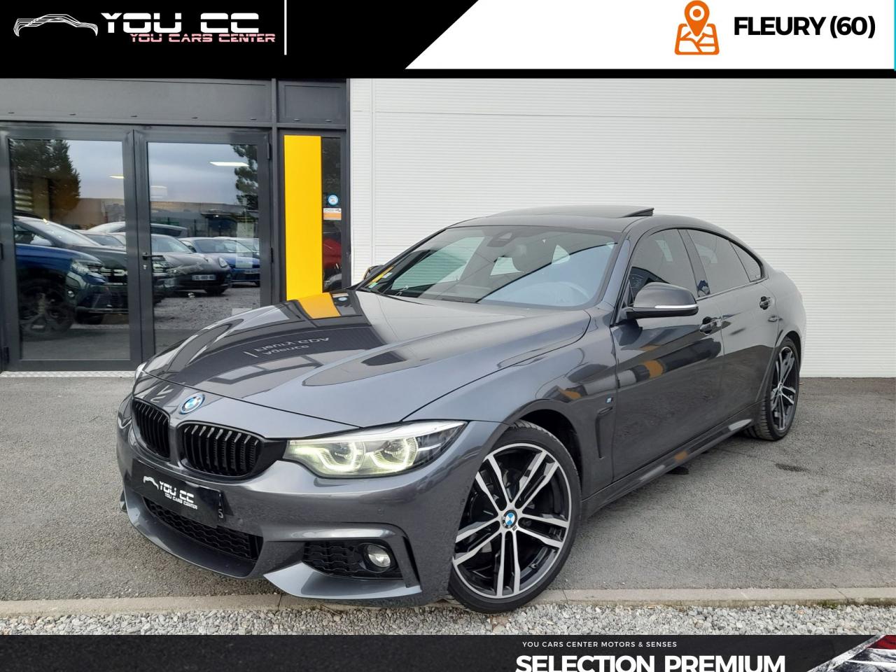 YOU CARS CENTER - BMW-SERIE 4-418d Gran Coupé M Sport - BVA GRAN COUPE ...